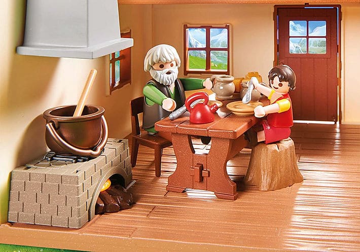 Heidi - La baita del nonno di Heidi - PLAYMOBIL 70253 – Piemonti Giocattoli