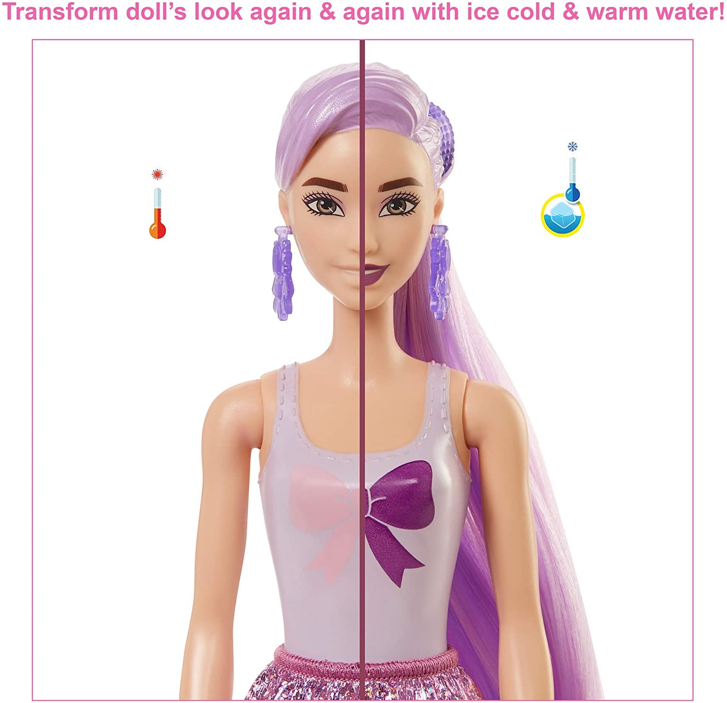 BARBIE – Barbie Color Reveal Serie Metallic con 7 Sorprese – MATTEL ...