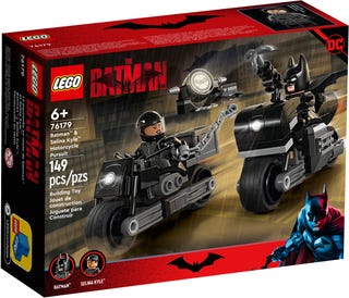 LEGO 76179 EROI DC - Inseguimento sulla moto di Batman™ e Selina Kyle ...