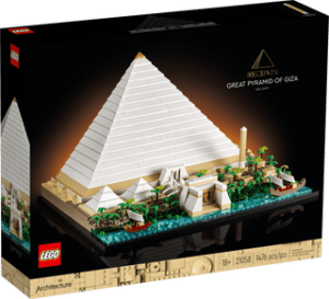 LEGO 21058 ARCHITECTURE - La Grande Piramide di Giza – Piemonti Giocattoli